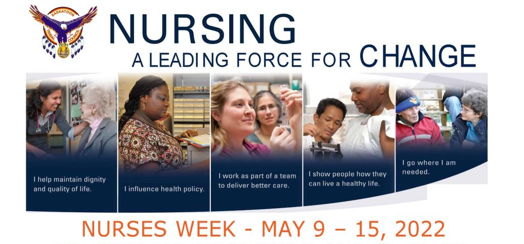 NURSES WEEK – MAY 9 – 13, 2022 | Saskatoon Tribal Council