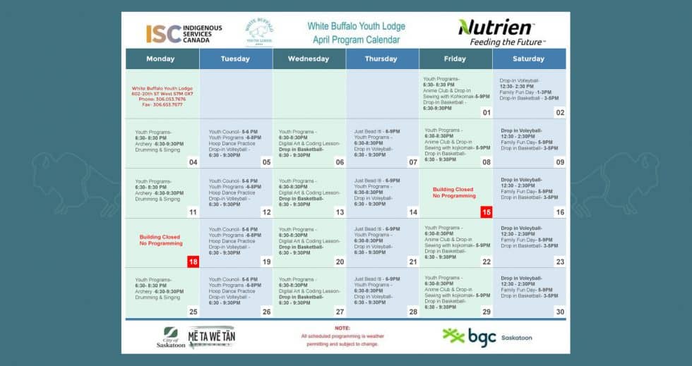 Upcoming Events | Saskatoon Tribal Council