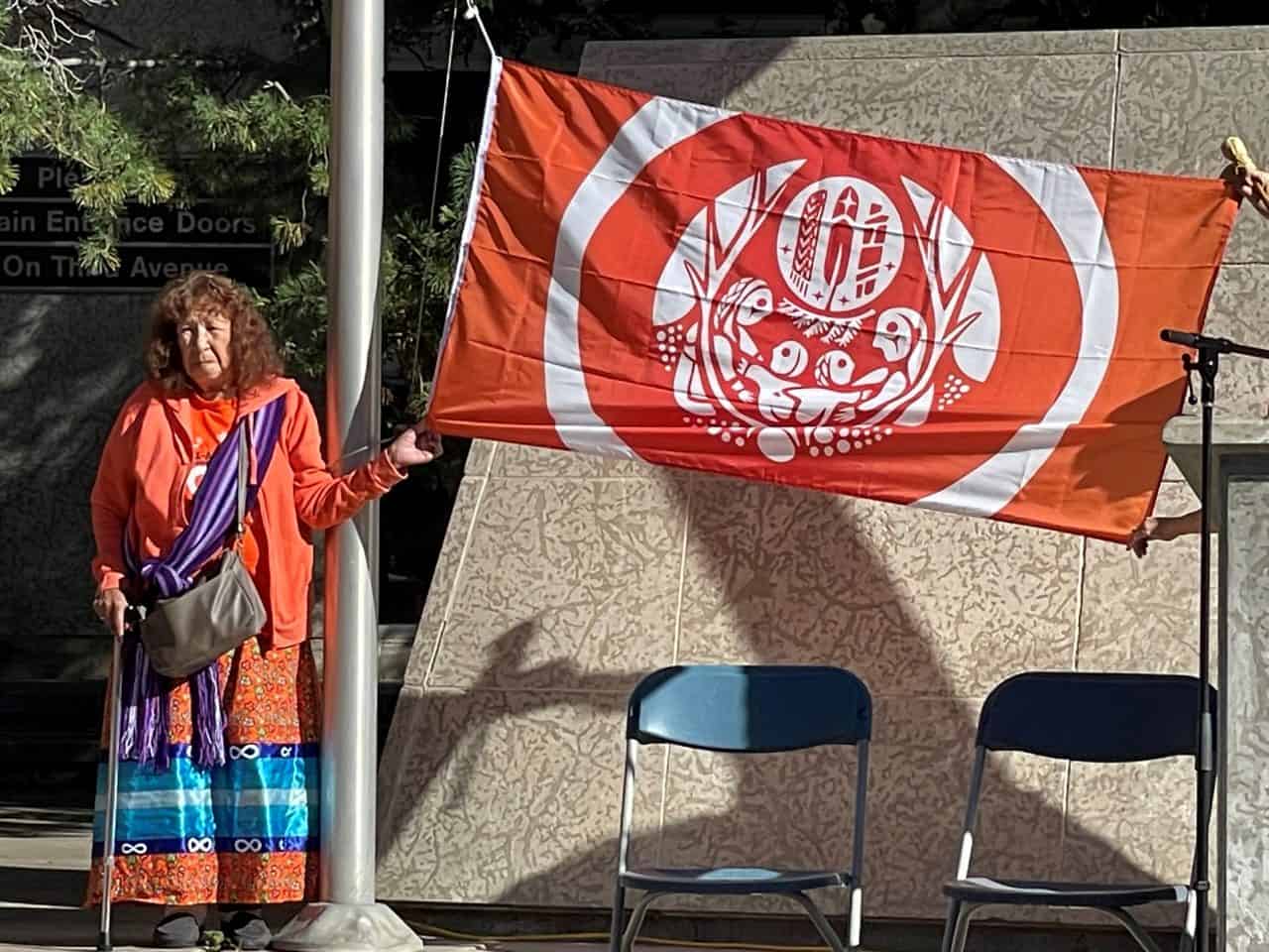Orange Banner Project unveiled | Saskatoon Tribal Council