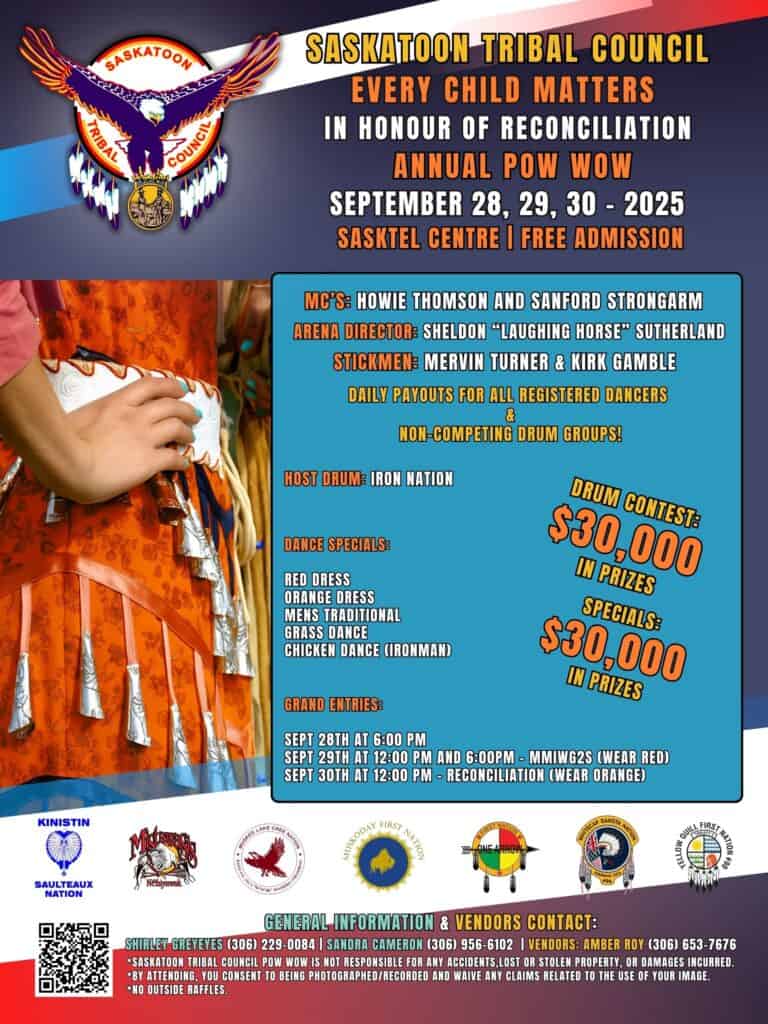 Every Child Matters Pow Wow 2025 - Saskatoon Tribal Council